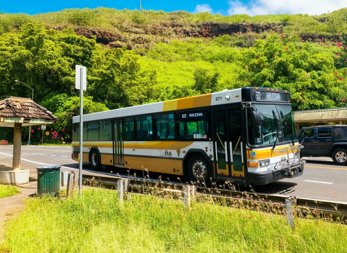 Oahu by Bus 2025 Guide: Routes, Times, HOLO Tips · Replicate the Magic